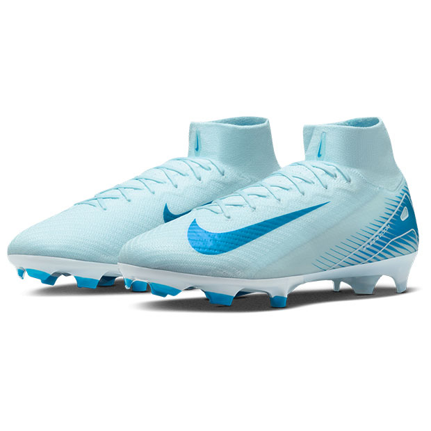 NIKE Zoom Mercurial Superfly 10 Elite FG Glacier Blue x Blue Orbit ...